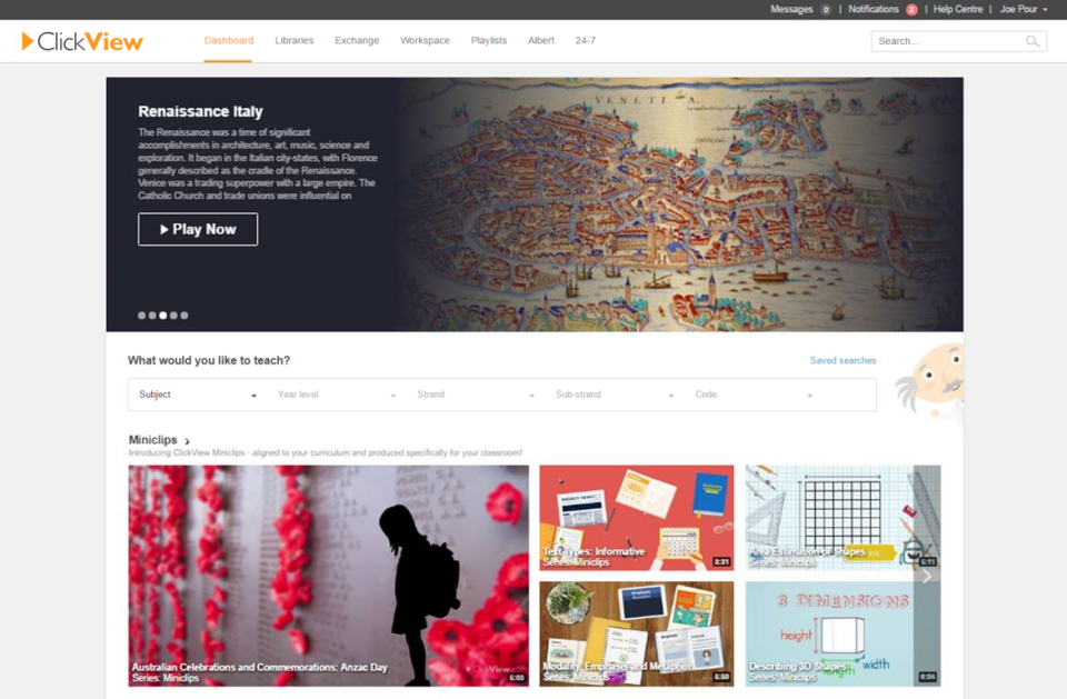 ClickView 6: How to always find the right educational videos