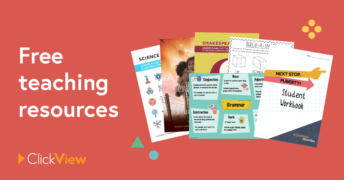 Free Teaching Resources For Australia Curriculum Clickview