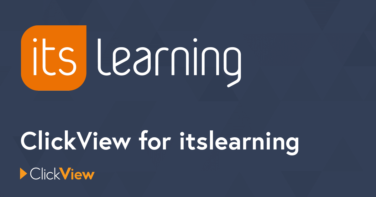 ClickView Plugin for itslearning