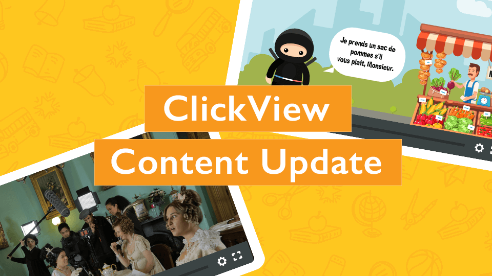 Find the latest videos added on ClickView with the new Content Updates